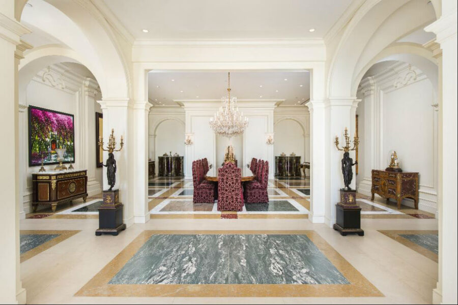 Palácio do Amor, em Beverly Hills, custa US$ 149 milhões