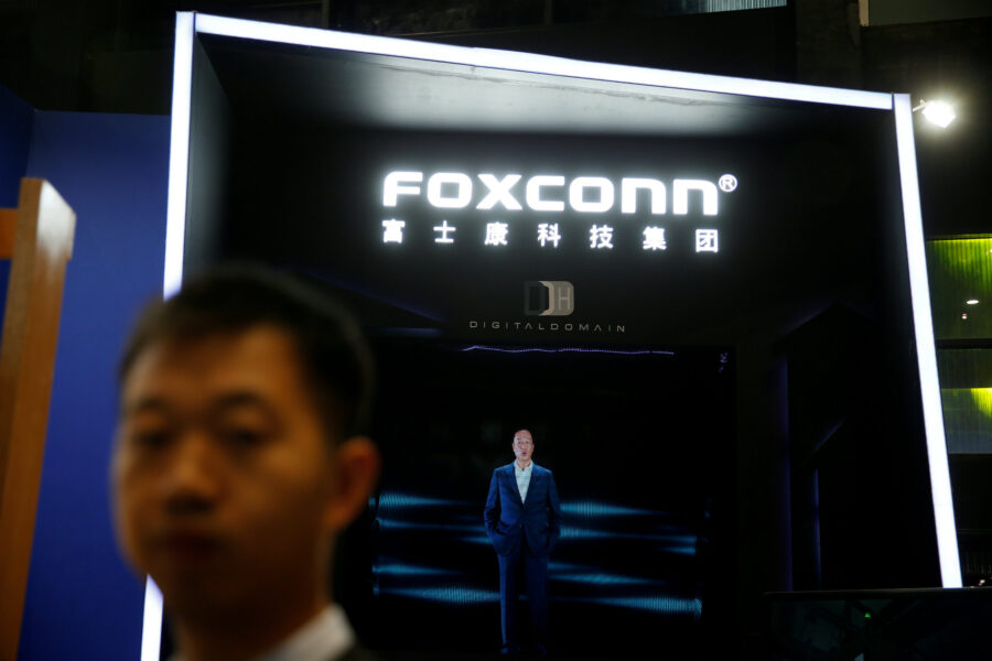 Foxconn quer vender fábrica na China de US$ 8,8 bi