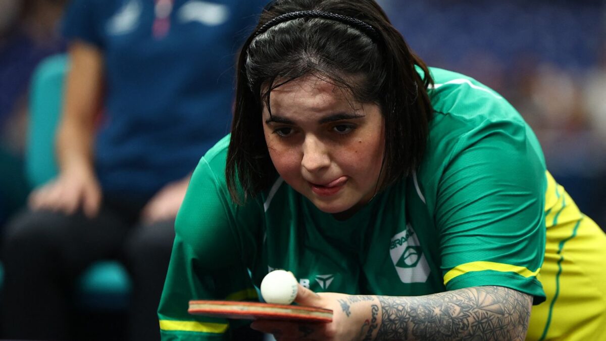 Bruna Alexandre, do tênis de mesa, é 1ª atleta paralímpica do Brasil na ...