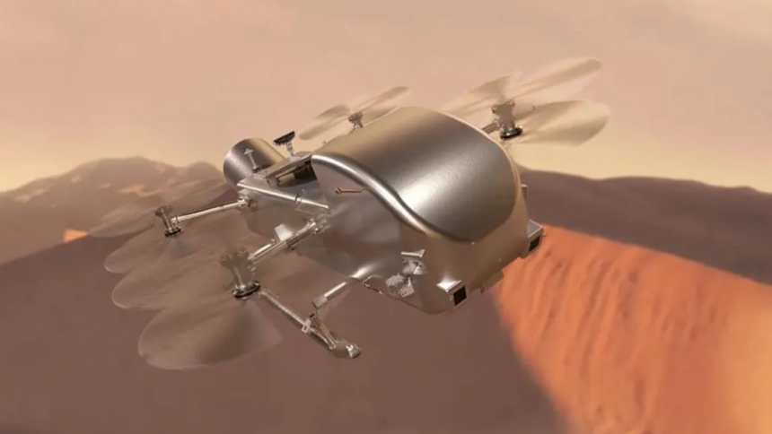 Missão Dragonfly: SpaceX e Nasa se Unem para Explorar a Maior Lua de ...